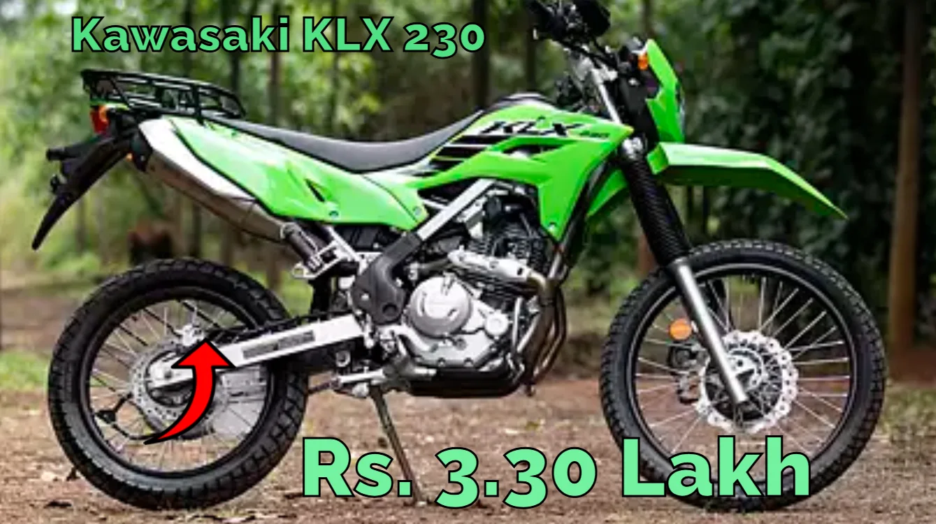 Kawasaki KLX 230 Launched In India At Rs. 3.30 Lakh